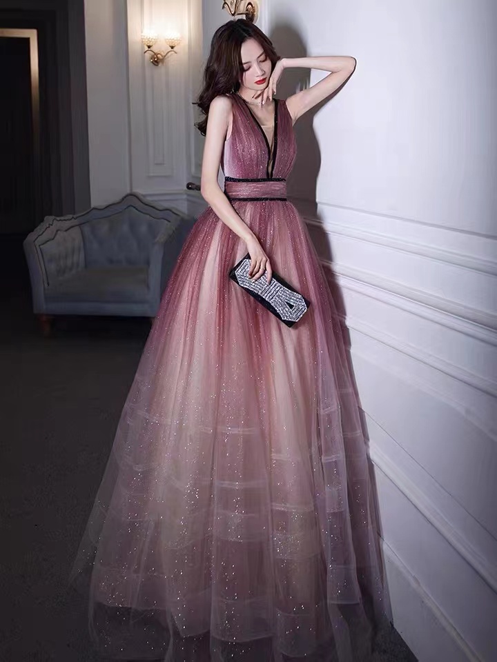 High Quality Prom Dress, Temperament Long Evening Dress, Luxury Party ...
