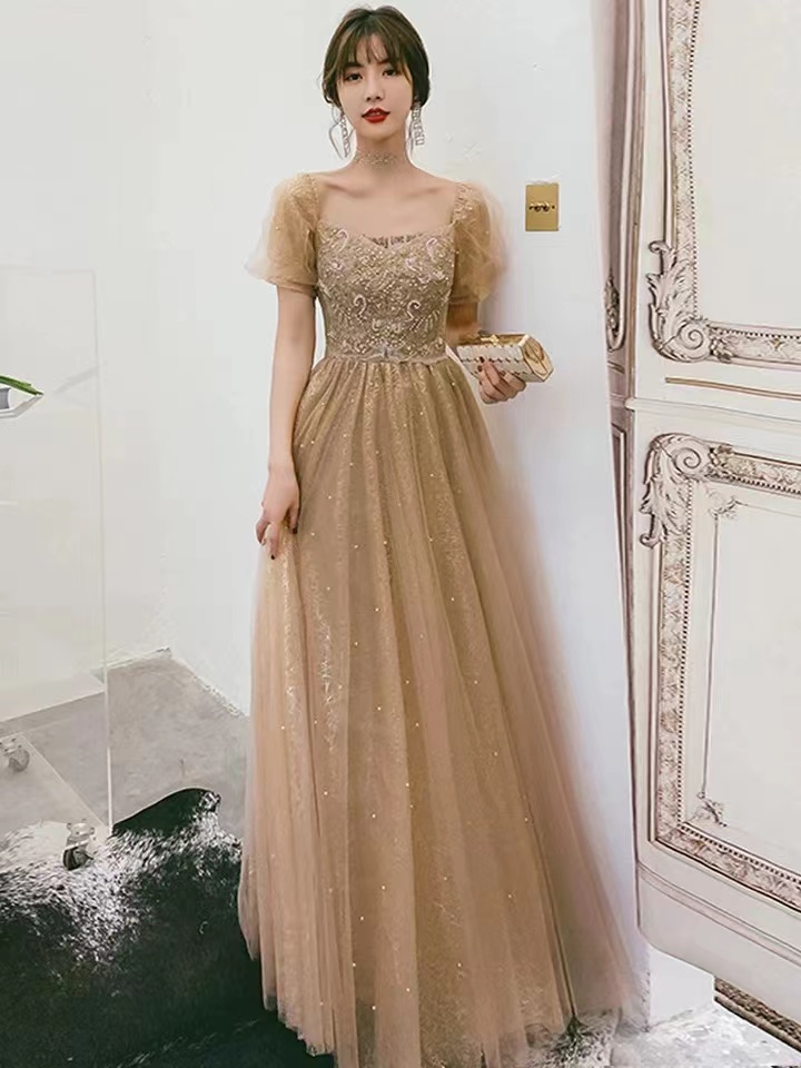 Star Evening Dress, Temperament Socialite Prom Dress, Off-the-shoulder ...